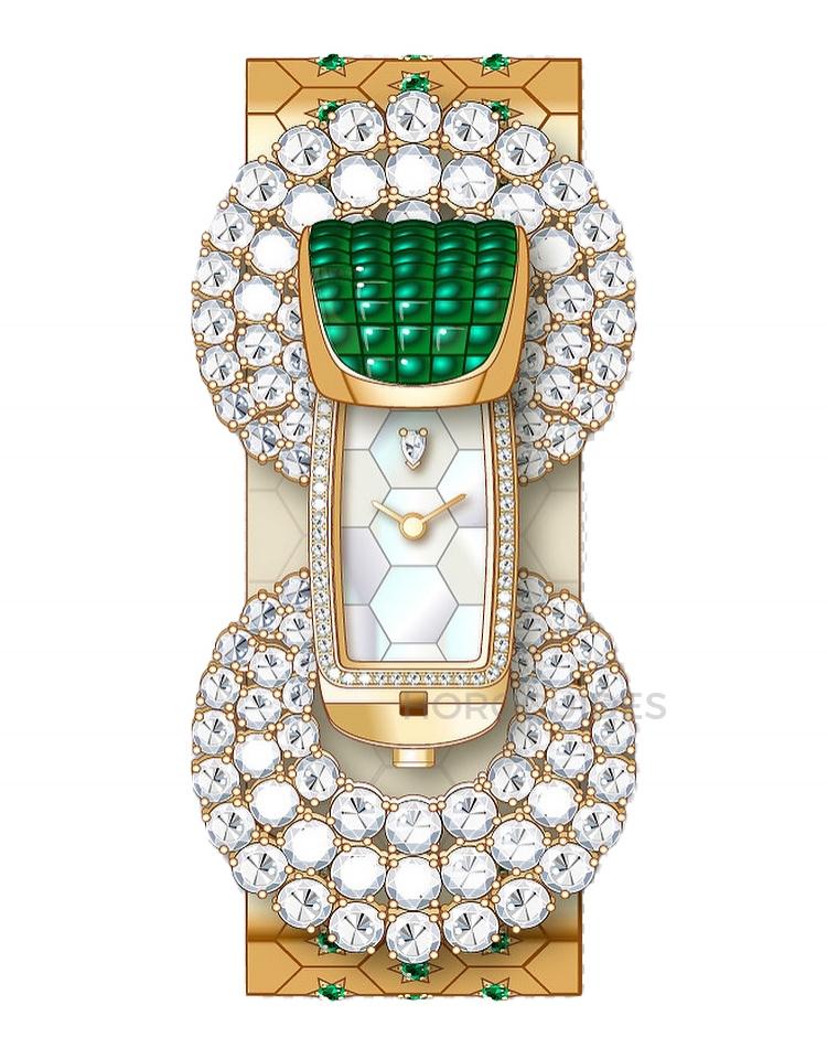 VAN CLEEF & ARPELS 梵克雅寶 - 高級珠寶系列 - （Ludo Secret） - 手表價錢、價格、詳細規格查詢 ...